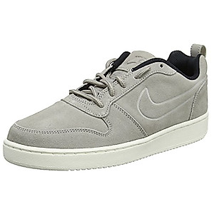 Nike Court Borough Low Prem Mens Trainers 844881 Sneakers Shoes (UK 8.5 US 9.5 EU 43, Cobblestone Black 006)