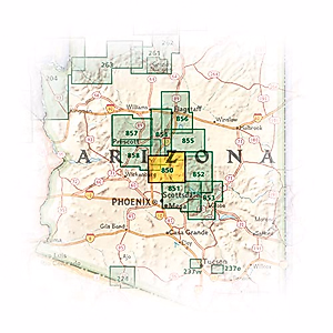 Mazatzal and Pine Mountain Wilderness Areas Map [Coconino, Prescott, and Tonto National Forests] (National Geographic Trails Illustrated Map, 850)