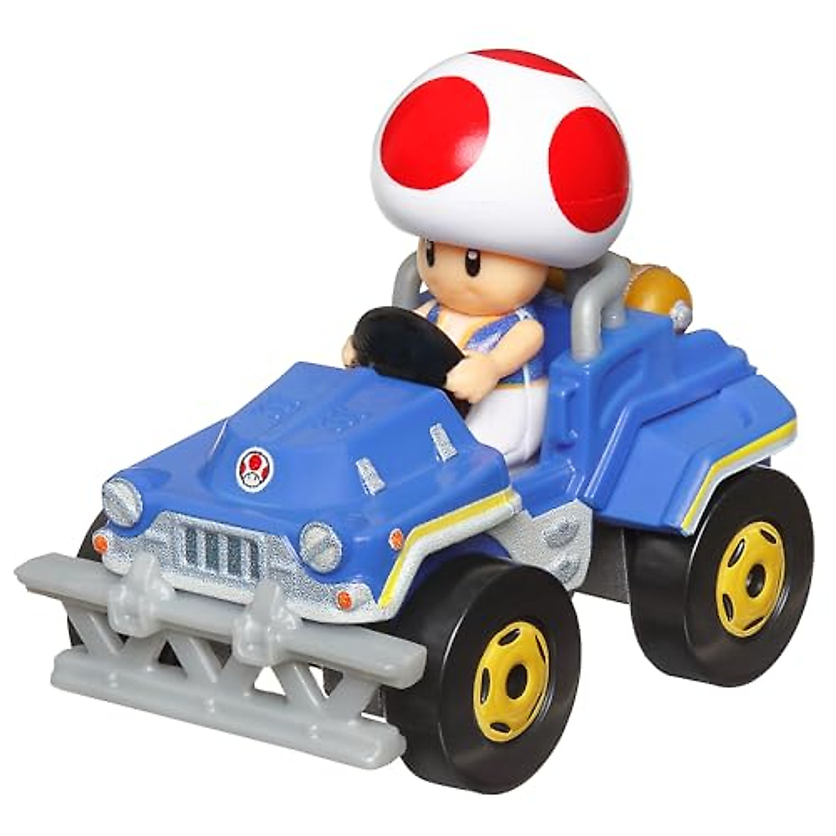 Hot Wheels GBG26 Mario Kart 1:64 Die-Cast Mario with Standard Kart Vehicle