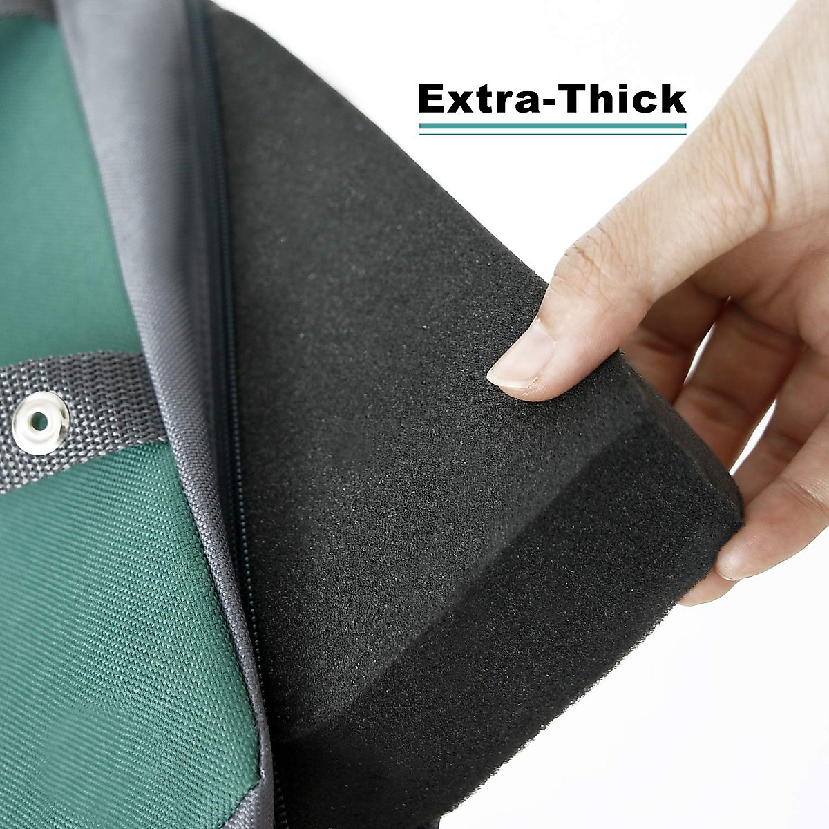 MYDAYS Garden Kneeling Pad,Extra Thick Kneeling Protector Mat,Bath Kneeler for Baby Bath,Yoga Knee Pad Cushion for Gardening Work (Red)