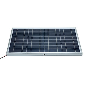 Solar Panel, Lixada 30W Portable Solar Panel Kit Set, IP65 Waterproof with Alligator ClipSolar Cell Solar Panel for Home Outdoor Camping, Travel