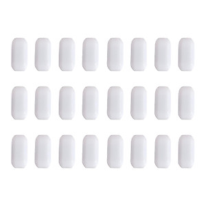 VILLCASE Magnetic Stir Bar Set, Stir Plate PTFE Stirrer Mixer Stir Bar, Stir Rod Magnetic, Laboratory Bar, Stir Plate Magnet Stick (25 Pieces,7mm/ 0.2 Inch)