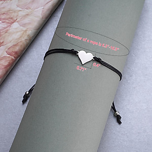 50th Birthday Wish Bracelet, Turning 50 Yr Old Birthday Present for Mom Grandma Friends, 50th Wishing Band, Happy 50th Birthday Gifts for Women Men