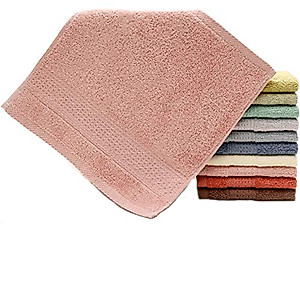 12-Pack Face Towels,Multi-Color Soft Washcloth 35*35cm (1)