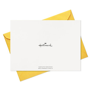 Hallmark Blank Cards Assortment, 24 Cards with Envelopes (Citrus, Greenery, Gingham, Strawberries) for Easter, Mother's Day, Any Occasion