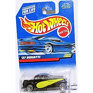 Hot Wheels '37 Bugatti #1098 Black and Yellow