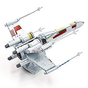 Fascinations Metal Earth Premium Series Star Wars X-Wing Starfighter in Color 3D Metal Model Kit