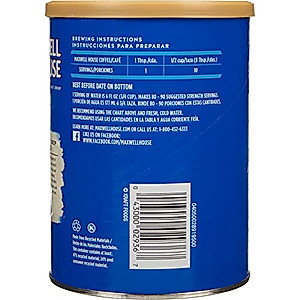 Maxwell House Vanilla Medium Roast Ground Coffee (11 oz Canister)