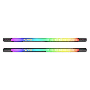 Patriot Viper Steel RGB DDR4 RAM 32GB (2X16GB) 3600MHz CL20 1.35v UDIMM Desktop Gaming Memory Kit Compatible with XMP - PVSR432G360C0K