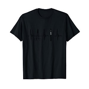 Surgical Scalpel Surgeon Heartbeat EKG Pulse Nurse Surg Tech T-Shirt