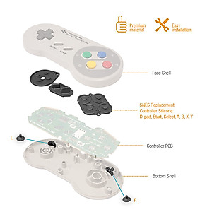 RepairBox Controller Silicone for Super NES