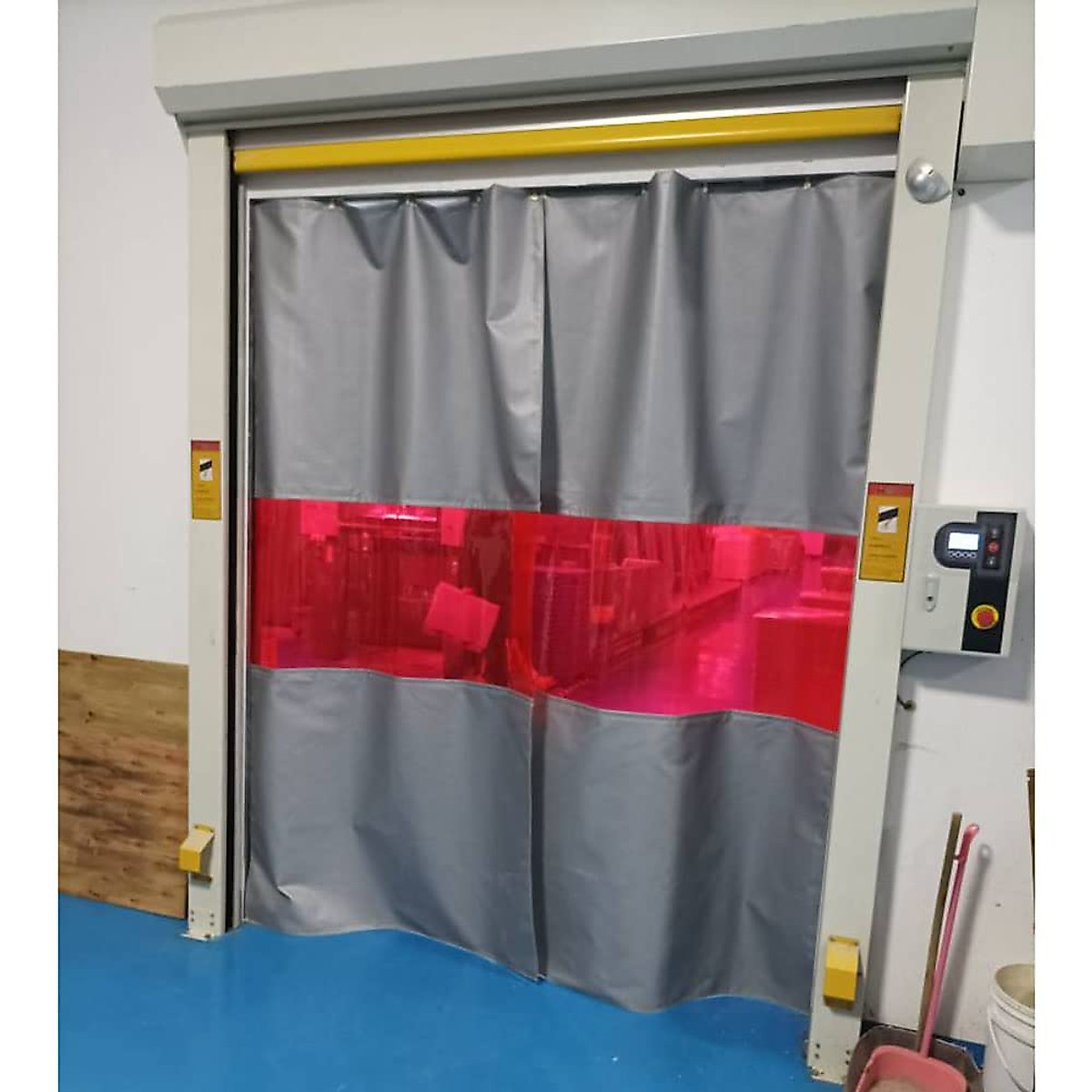 XXIOJUN-Shower Mat Industrial Welding Curtain, Welding Blanket Silicone Coated, Flame Retardant Fiberglass 650gsm Thick Welding Shield up to 1000°f, Weld Curtain for The Use by Welders, Cutters