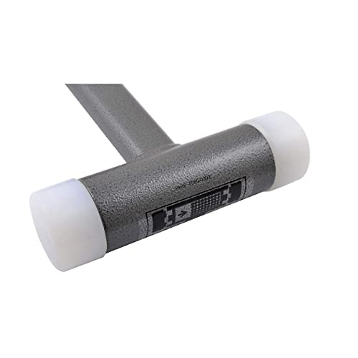 HHIP Pro Series 7080-0302 Vertex Dead Blow Hammer, Deadblow Mallet w/UPE Plastic Face, 1.2” Diameter Steel Shot Head, Non-Marring, 16 oz