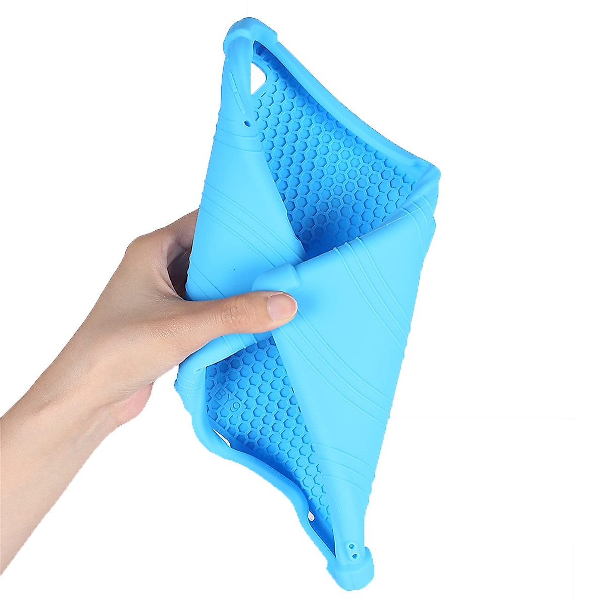 HminSen Case for Teclast P30S/M40 Plus Tablet, Silicone Stand Cover for Teclast P20S/P20HD/P40HD/M40/M40S/M40 PRO, for Blackview Tab 8/8E/Dragon Touch Notepad 102 10 Inch Tablet (Black)