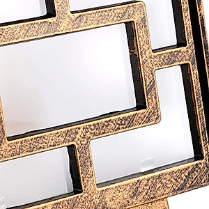 XMFXIAO Column Headlight Outdoor Waterproof Aluminum Glass Stigma Lamp Garden Light Pillar Wall Light Garden Villa Home Super Bright Door Post Light E27 Lighting Floor Lamps