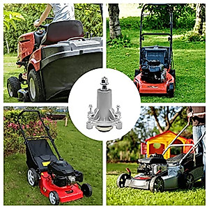 TENGMUJX Lawn Mower Spindle Assembly Fit for Husqvarna 532187282/AYP 187292 192870/ Ariens 21546238 21546299