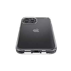 Speck Products Presidio Perfect-Clear iPhone 12 Pro Max Case, Clear/Clear