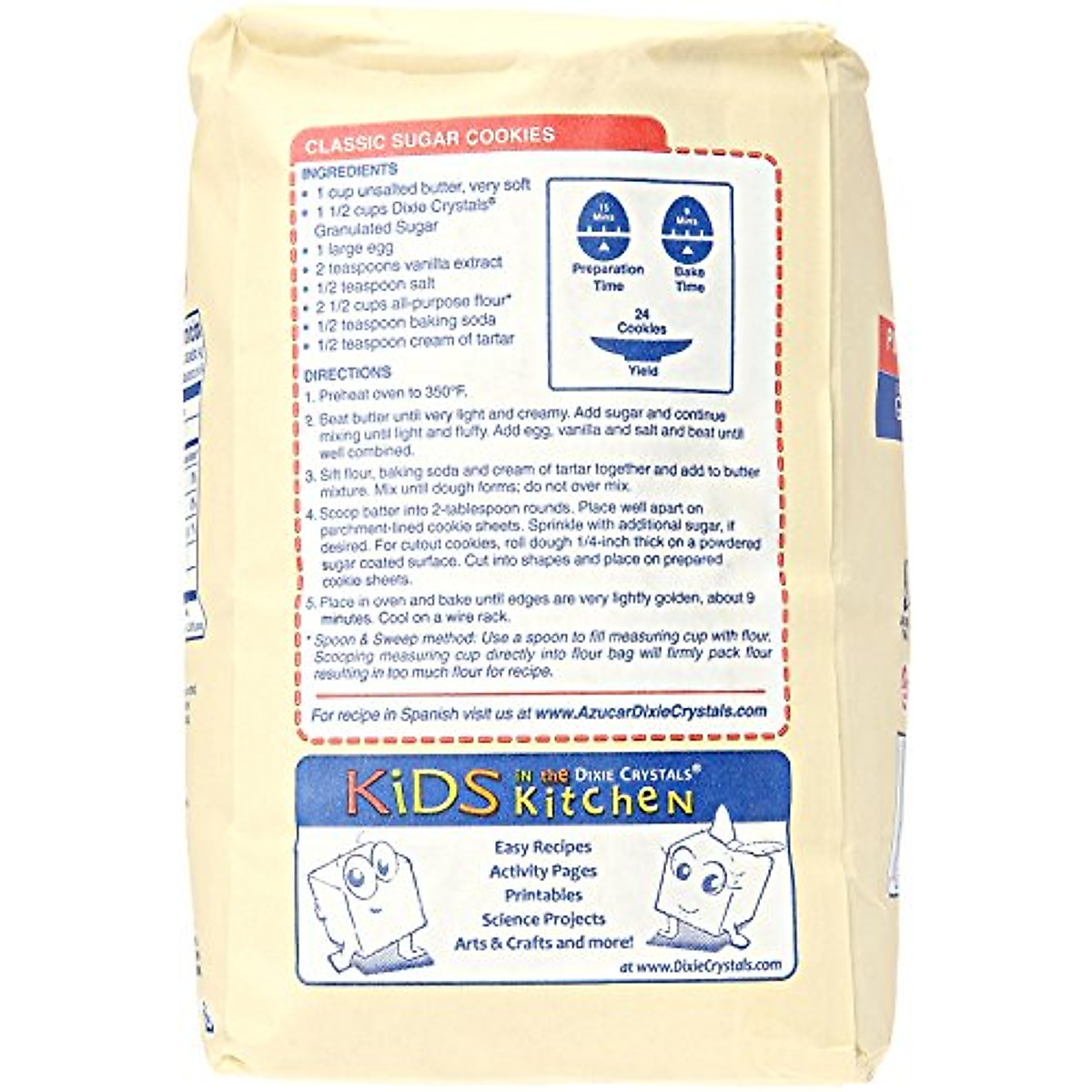 Imperial Sugar Dixie Crystals Pure Cane Sugar, 4 lb