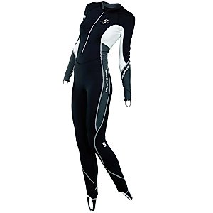 SCUBAPRO Women's UPF50 Steamer, Graphite, Small