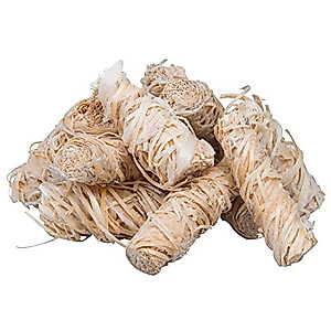 All Natural Fire Starters (50 Pack) - Unique Design Lights Quick & Easily with No Flare Up- Indoor Outdoor Use for Barbecue Charcoal Grill, Campfire, Pellet Stove, Firewood - Fathers Day BBQ Gift