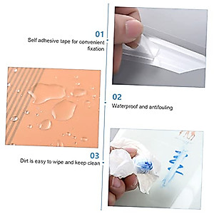 STOBOK 90 pcs Kids Covers Students Books Small Transparent Supplies Office Sleeves Exercise Protector School Installation Student Clear Thick for Practical Book