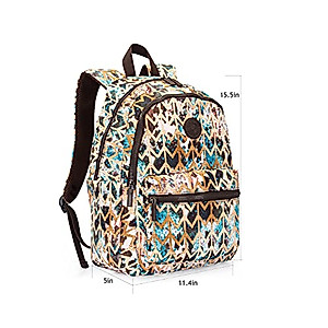 Montana West Western Backpack Purse for Women Waterproof Rucksack Casual Daypack for Laptop Travel MWB-1004-KH