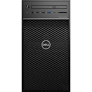 Dell Precision 3630 Tower Workstation Business Desktop, Intel Quad-Core Xeon E-2124G up to 4.5GHz, 64GB DDR4 RAM, 2TB PCIe SSD, DVDRW, NVI-Dia Quadro P2000 5GB, USB WiFi Adapter, Windows 10 Pro