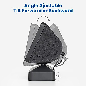 GGMM Battery Base, for Echo Show 8(1st & 2nd Gen), Adjustable Battery Charging Stand, Wireless Battery Dock, Black(Not Include Speaker)
