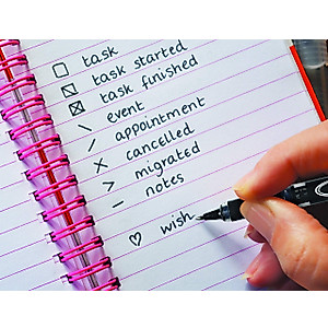 INC R2 ROLLERBALL 0.7 MM Tip Medium Point 12 Count Comfort Grip R-2 Roller ball Pens with Free Flowing Liquid Ink for Smooth Writing, Premium Black Ink Pens for Home, School or Office