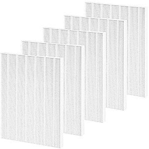 Fizerneer 115115 Size 21 Replacement Filter A Compatible with Winix C535 C909, Winix PlasmaWave 5300, 6300, 5300-2, 6300-2, P300 Plasma wave Air Purifier, True HEPA Filter Only 5 Pack