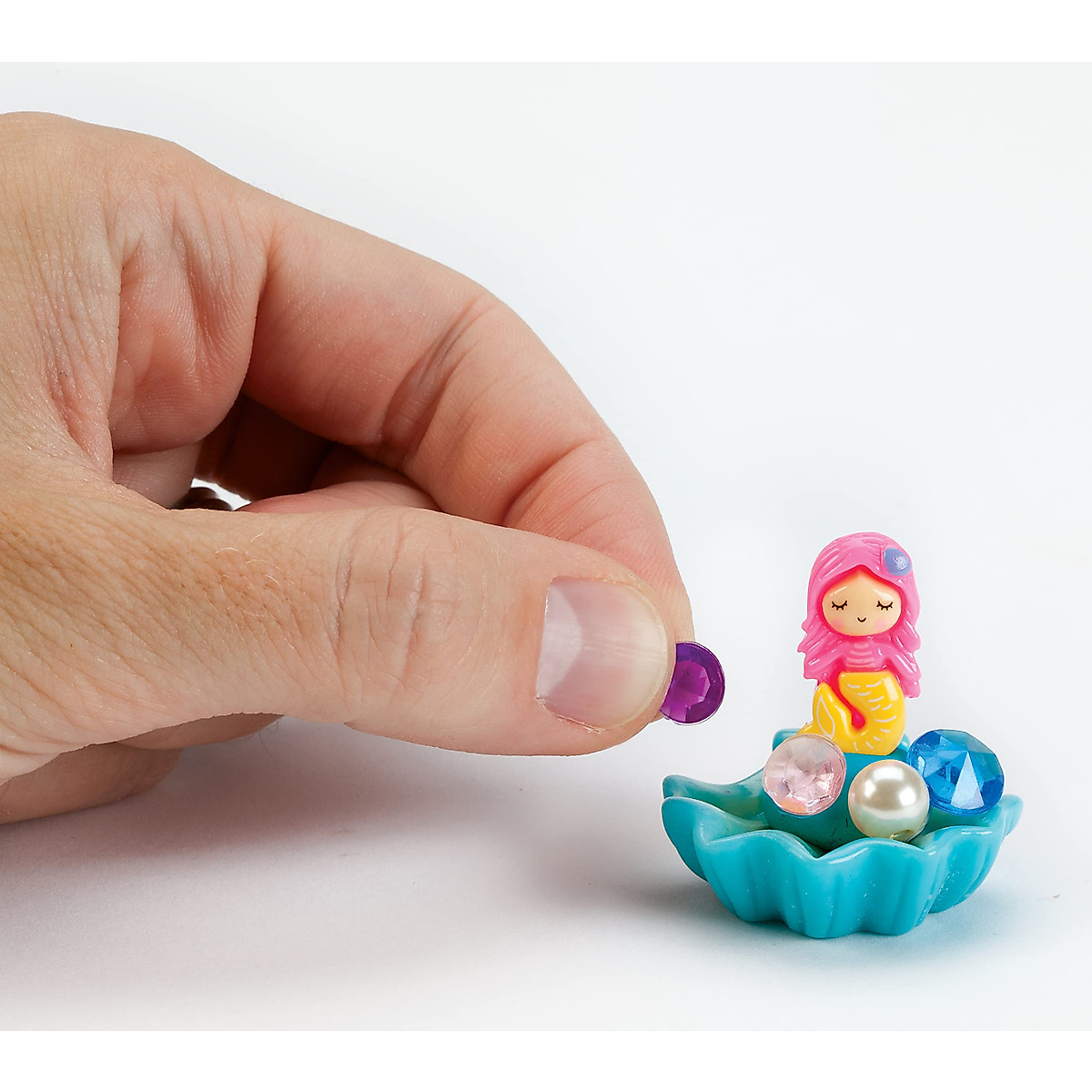 Creativity for Kids Crystal Mermaid Terrarium Kit - STEM Projects for Kids Ages 6-8+, Arts and Crafts for Girls and Boys, Multicolor