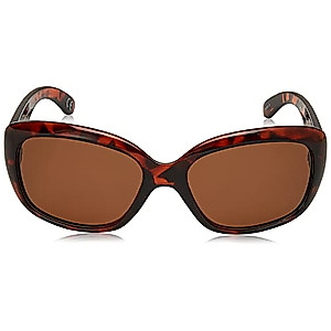 Foster Grant Womens Election Sunglasses, Tortoise/Amber, 52 Mm US