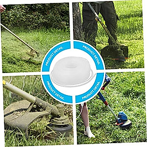 Yardwe Grass Trimmer Spool Replacement Trimmer Line Nylon Trimmer Cord Simple Mower Cords Trimmer Line Nylon Simple Mower Parts Accessories Clippers Lawn Mower White String Brush Cutter