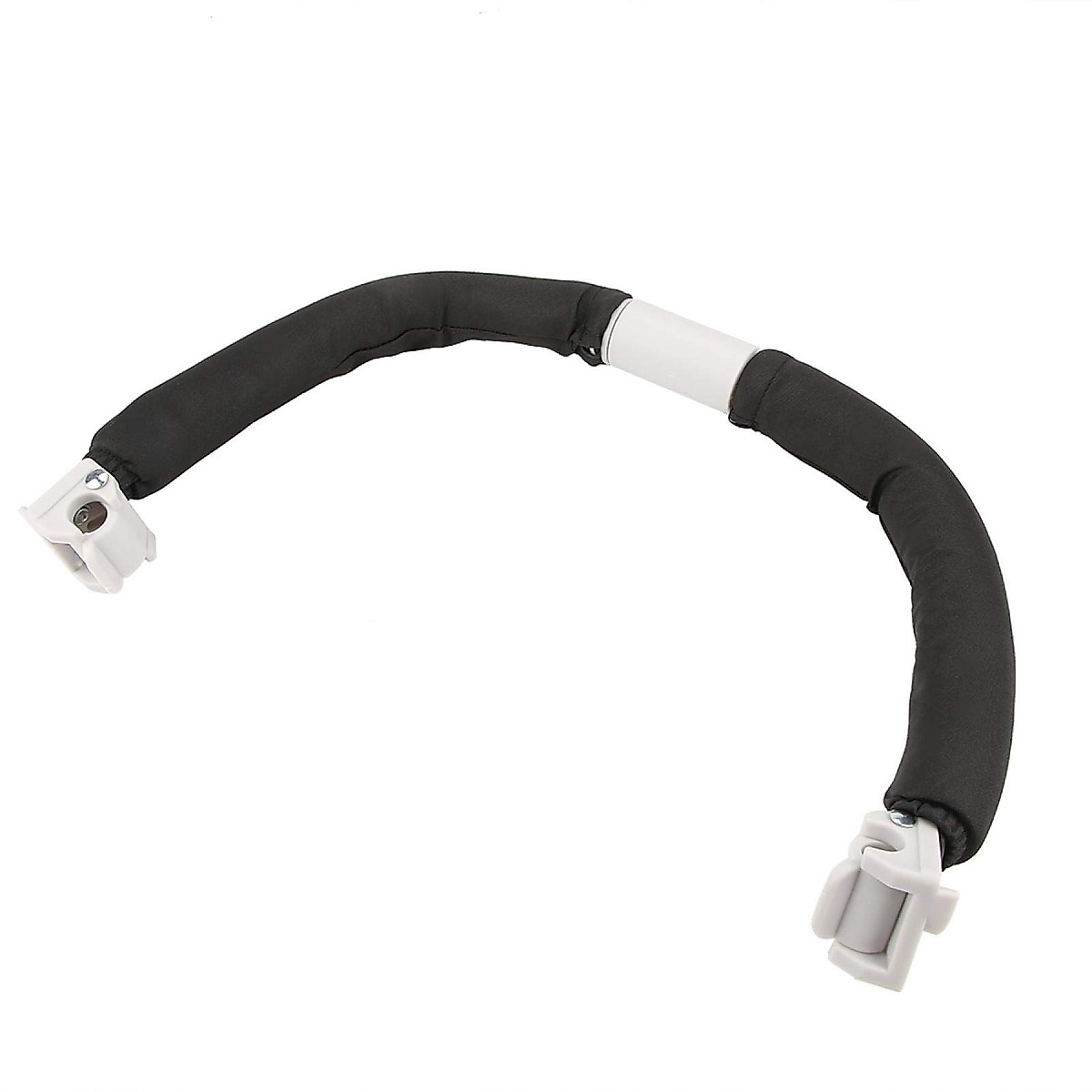 Hztyyier Baby Stroller Handle, Adjustable Generic Tools Stroller Armrest for Round Pipe(Black)