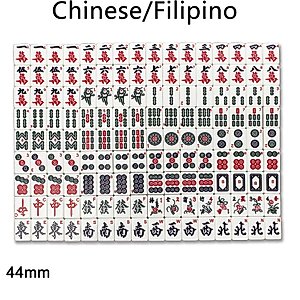 TRYHO Tornado Automatic Mahjong Table Gray Ultra-Thin Pedestal Folding Style with Tiles 宣和 超薄电动麻将桌 Electric Mah Jongg More Rounds No More Shuffling (44mm, Numbered Tiles)