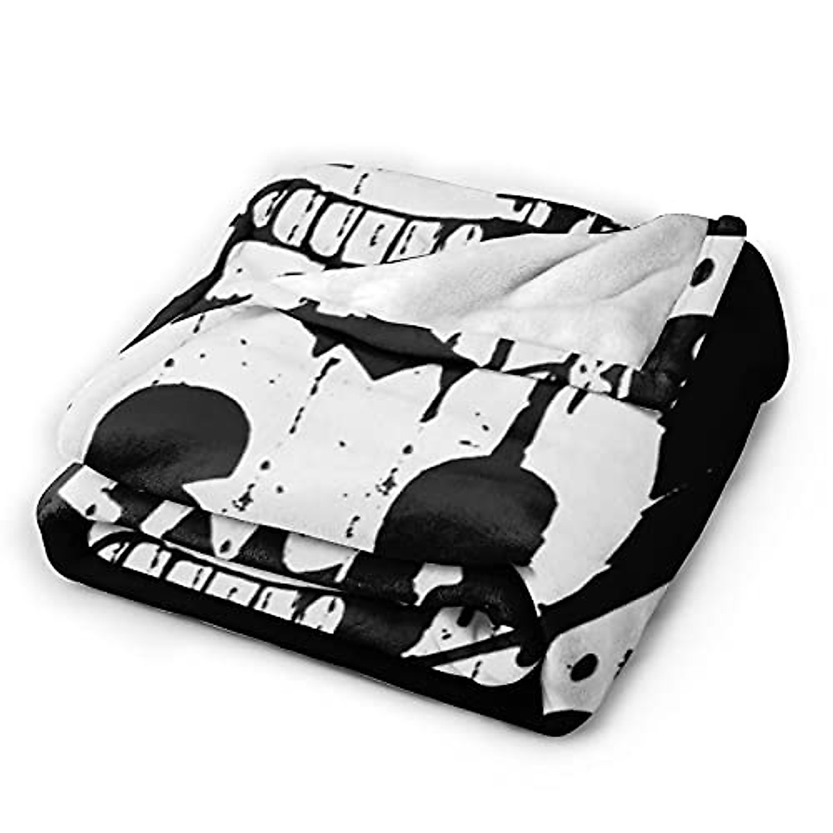 WOLOISO Winter Flannel Blanket Ultra-Soft Comfortable Throw Blanket for Bed Sofa All Season 50 x 60 Inch