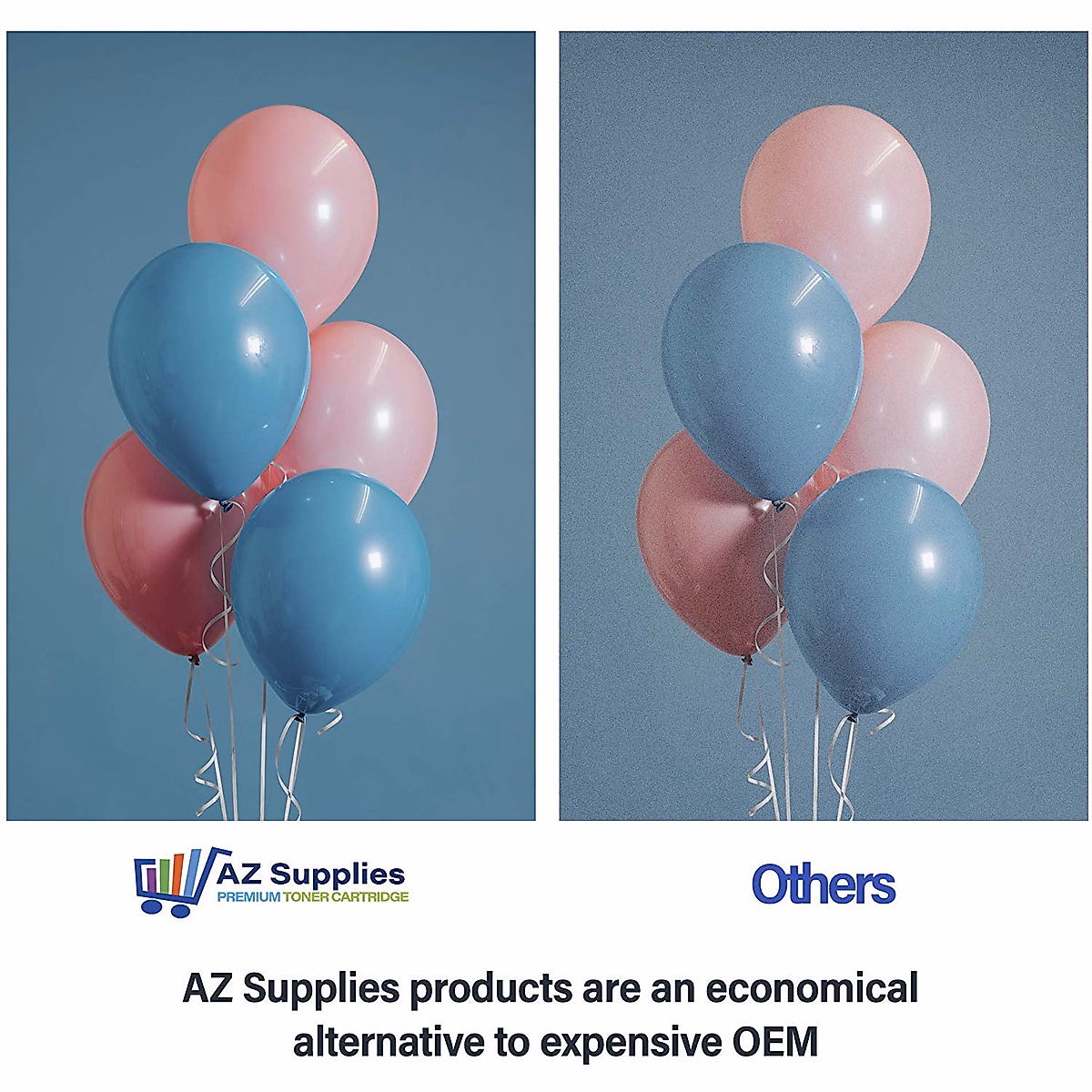 AZ SUPPLIES Compatible Toner Cartridge Replacement for HP 650A CE270A CE271A CE272A CE273A Color Laserjet CP5500 CP5520 CP5525 CP5525DN CP5525N CP5525XH (Black, Cyan, Magenta, Yellow - 4 Packs)