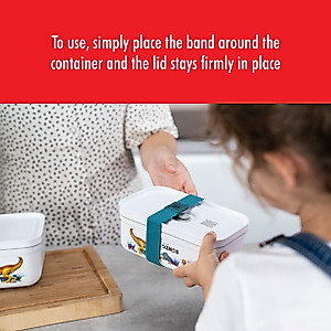 ZWILLING Fresh & Save 3-pc Elastic Band Set for Lunch Boxes and Airtight Food Storage Containers