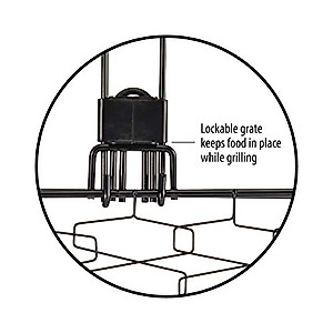 Farberware 5275224 Barbecue Grilling Basket, Black