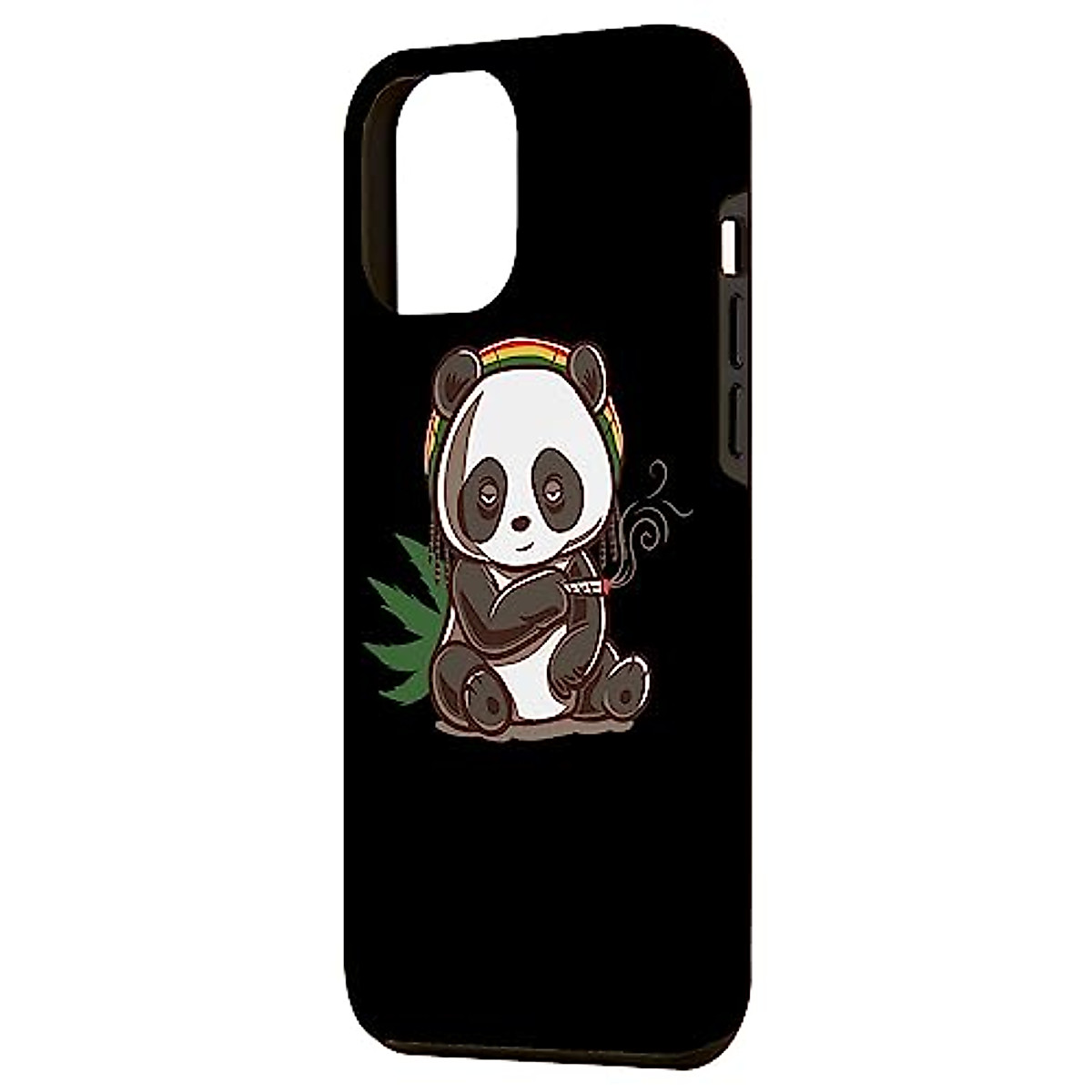 iPhone 15 Pro Max Weed Smoking Panda Marijuana Cannabis Stoner THC CBD 420 Case