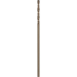 Bosch 2608585872 Din338 HSS-Co Metal Drill Bit, 1mm x 12mm x 34mm, Bronze, Pack of 10