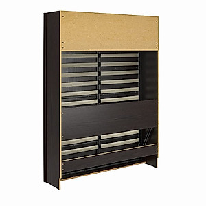 Ameriwood Home Signature Sleep Paramount Queen Murphy Wall Bed in Espresso