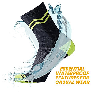Showers Pass Crosspoint Waterproof Socks - Breathable & Water Resistance Horizon Socks - Essential For Men & Women - Gear For Any Outdoor Work Activities