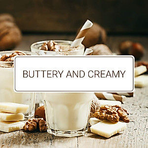 Monin - Gourmet White Chocolate Sauce, Creamy and Buttery, Great for Desserts, Coffee, and Snacks, Gluten-Free, Non-GMO (12 Ounce)