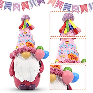 Happy Birthday Gifts for Women - Happy Birthday Gnomes Gifts for Women - Birthday Gift Idea for Mom, Her, Best Friends, Girl, Sister, Daughter, Grandmothers, Female, Coworker - Birthday Presents