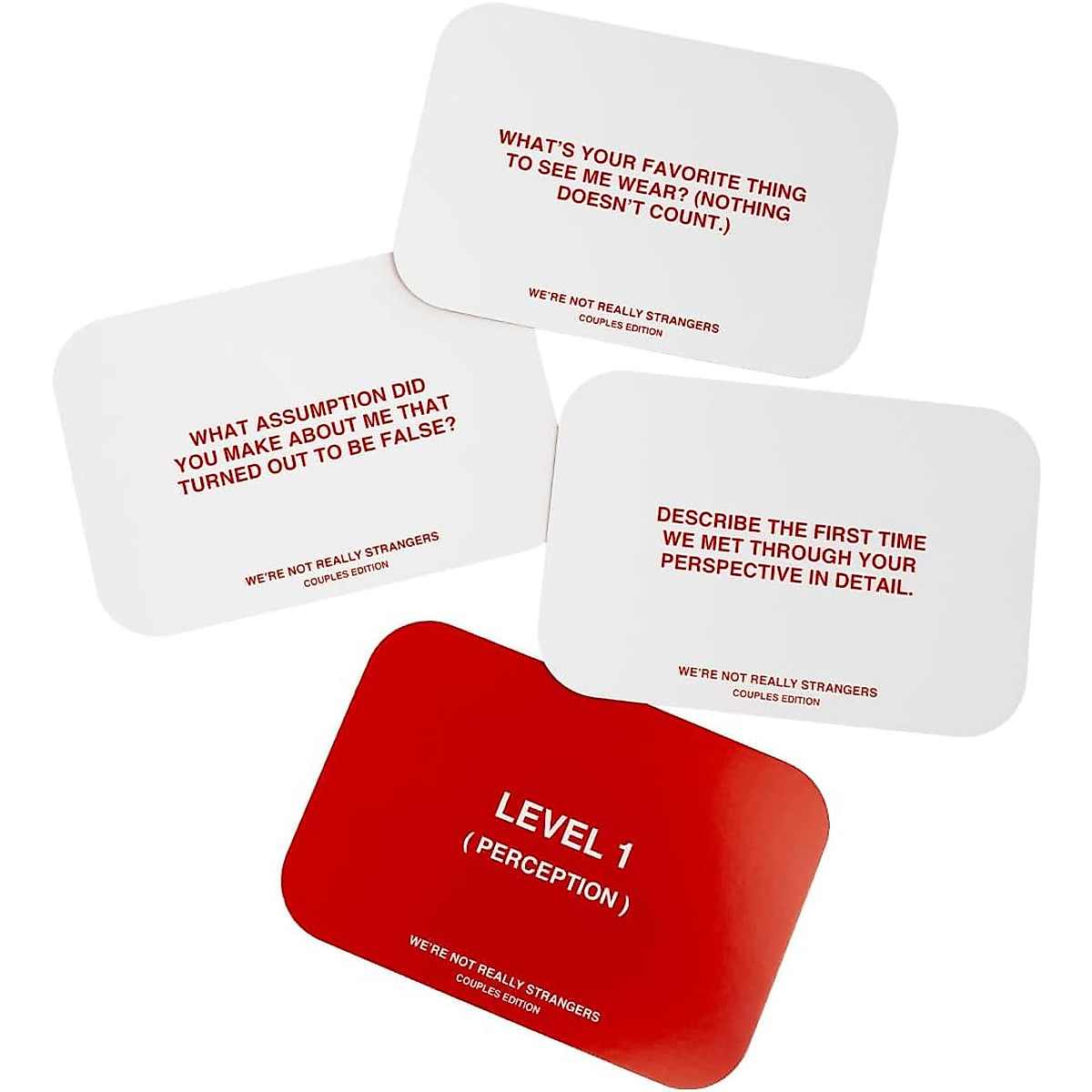 WE'RE NOT REALLY STRANGERS Couples Edition by We’re Not Really Strangers - Couples to Strengthen Their Relationship, 150 Questions and Wildcards for Date Night with Your Partner