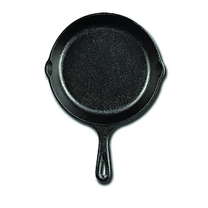Lodge Seasoned Cast Iron Cookware Set. 2 Piece Skillet Set. (10.25 inches and 6.5 inches)