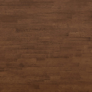 Finch Provence Farmhouse Table, Two-Toned Wood with Turned Legs, Traditional Rustic Furniture Decor for Kitchen or Dining Room, 60" Inch Tabletop, White, 60D x 35.86W x 29.72H in