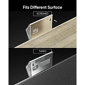 JACKYLED 12 Pack Solar Step Lights Outdoor, 3-Side 7 LED Brighter Solar Deck Lights Stainless Steel IP65 Waterproof Solar Fence Lighting for Stair, Patio, Fence, Step, Garden (Cool White)