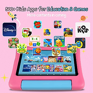 KYASTER Kids Tablet, Toddler Tablets,7 inch 5G WiFi 6 Android 12, Full HD 1920x1200 IPS Screen, 2GB RAM 32GB ROM,Parental Controls for Learning Gaming,EVA Kids-Proof Case with Stylus